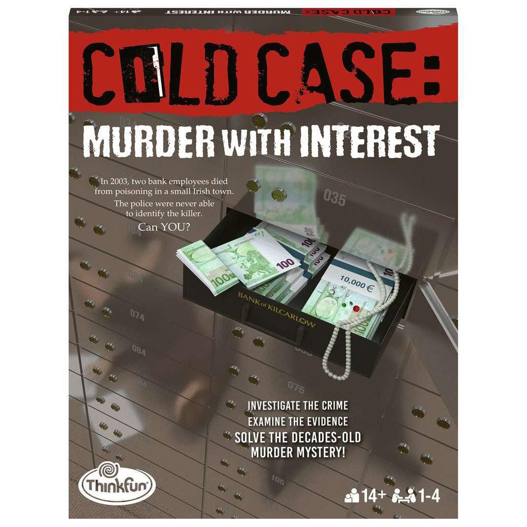 Cold case: Murder w/Interest - ThinkFun – The Red Balloon Toy Store