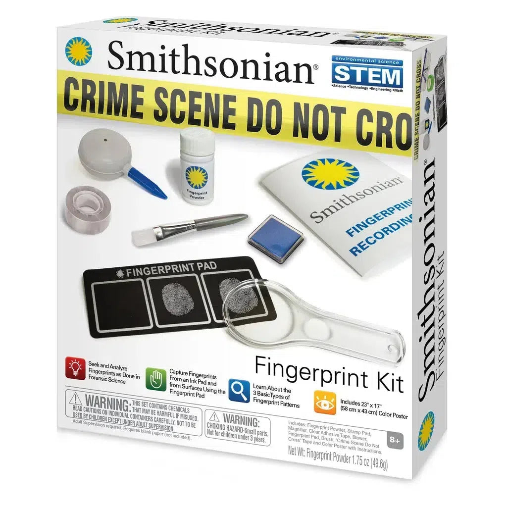 Fingerprint Kit Smithsonian - Toysmith – The Red Balloon Toy Store