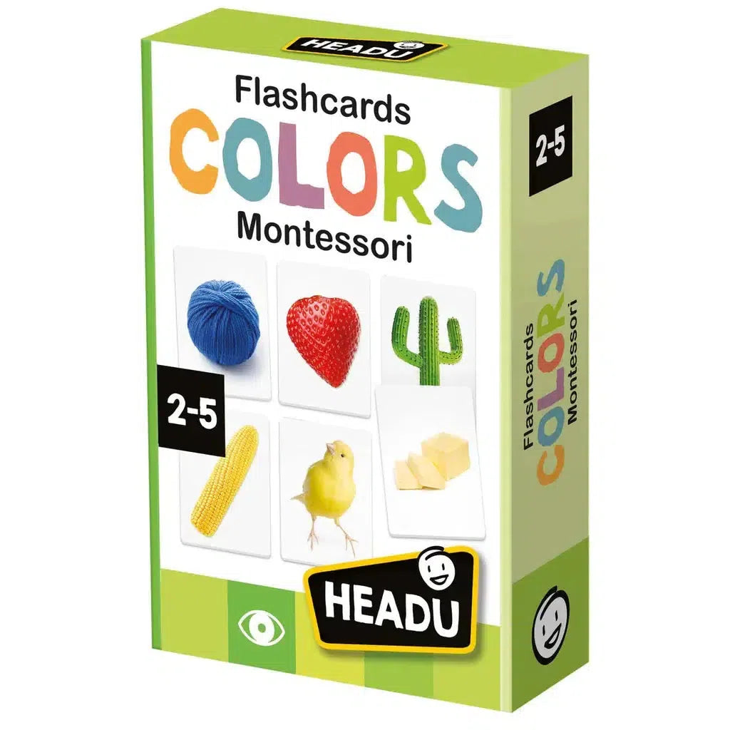 Flashcards Colors Montessori - Headu – The Red Balloon Toy Store