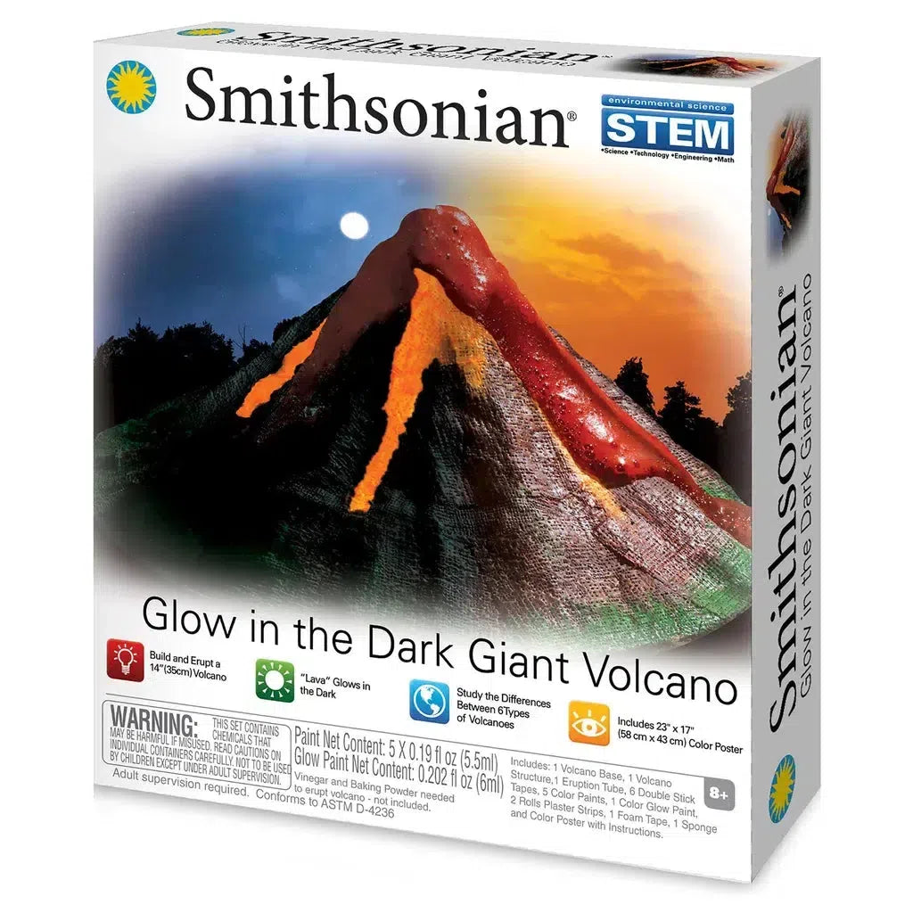 Glow in the Dark Giant Volcano - Toysmith – The Red Balloon Toy Store