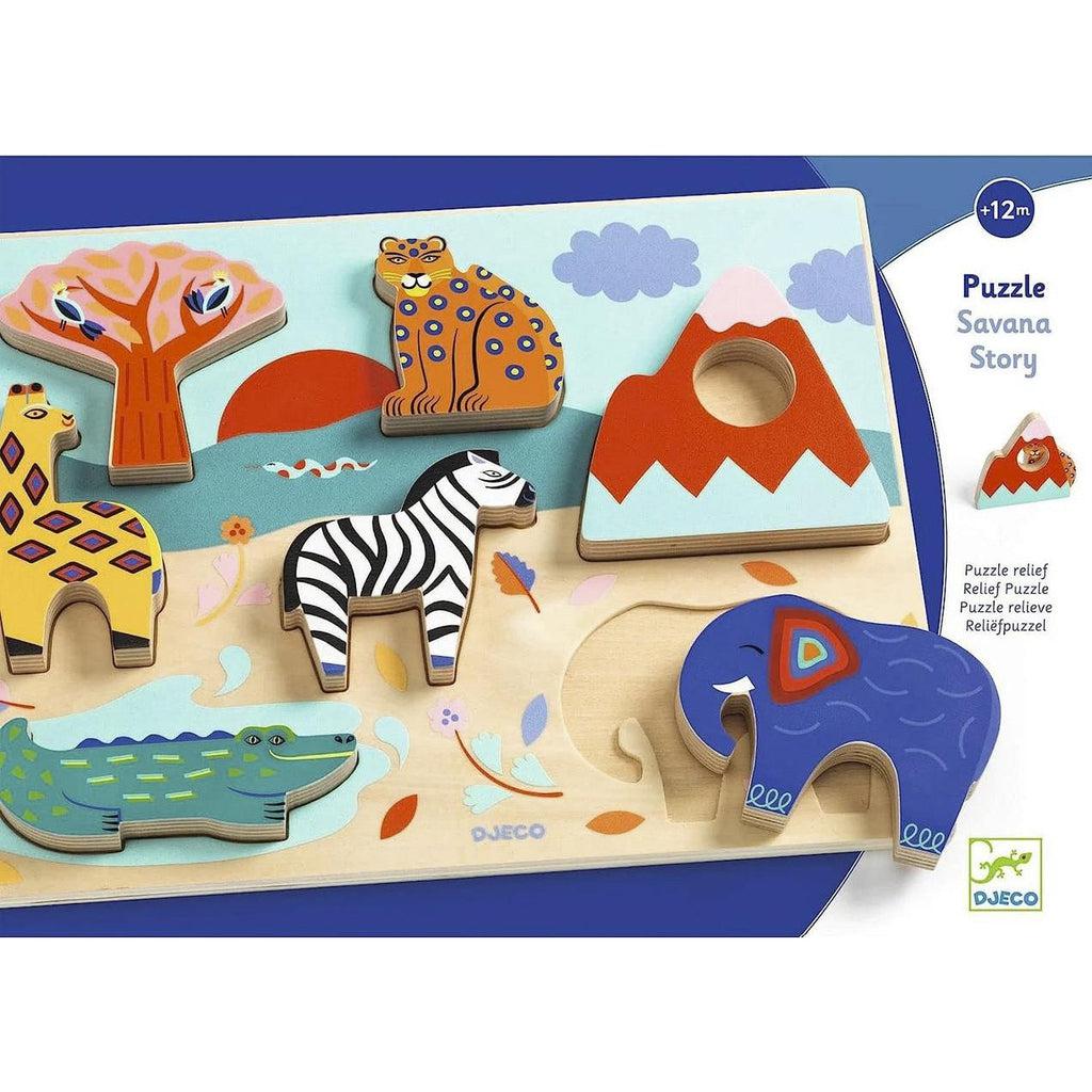Savanna Story 7pc - DJECO – The Red Balloon Toy Store