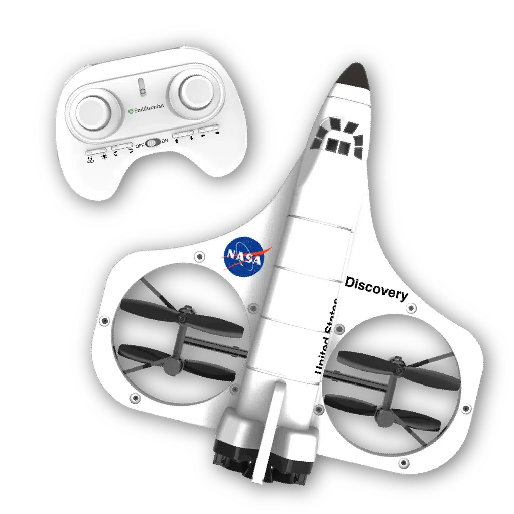 Space Shuttle Discovery Drone - Odyssey Toys – The Red Balloon Toy Store