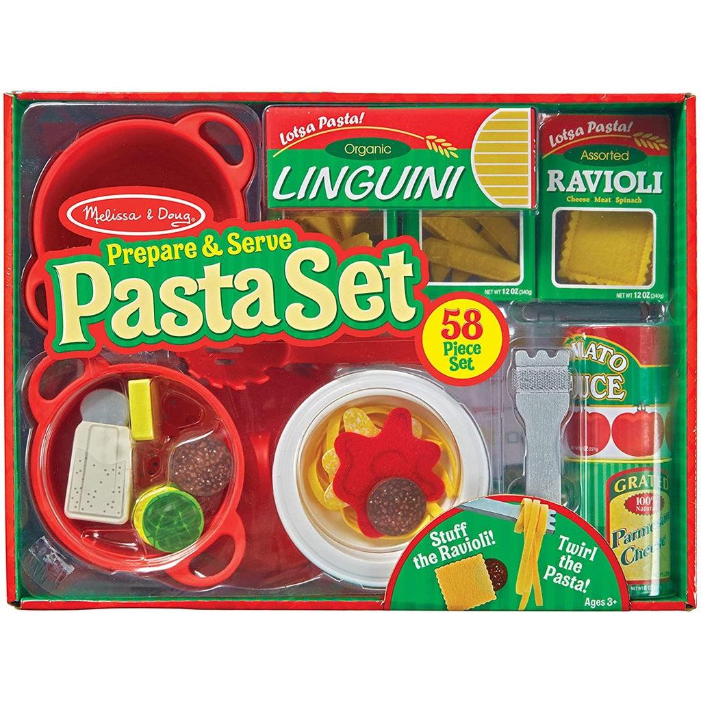 Prepare & Serve Pasta Set - Melissa & Doug – The Red Balloon Toy Store