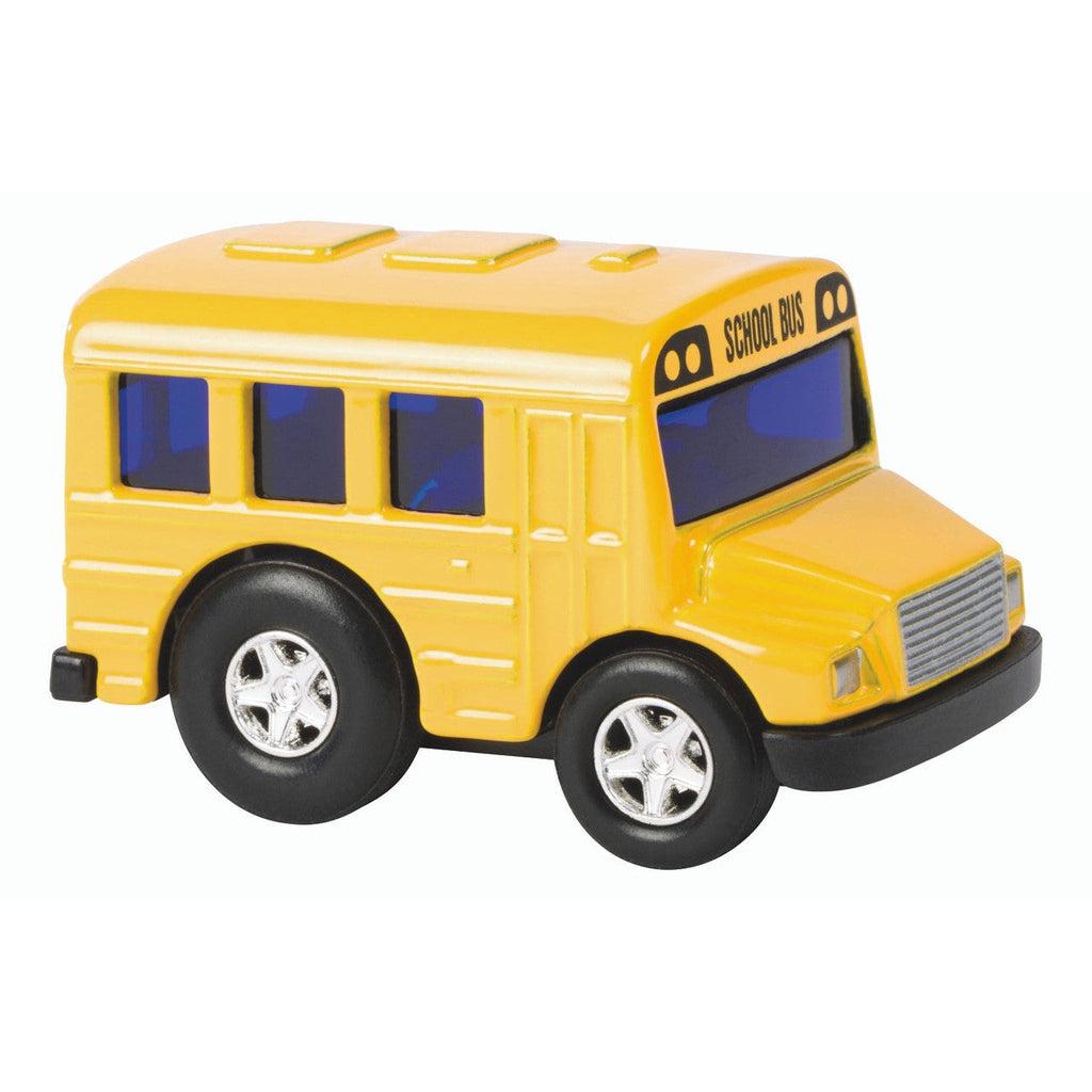 Pull Back Mini School Bus - Toysmith – The Red Balloon Toy Store