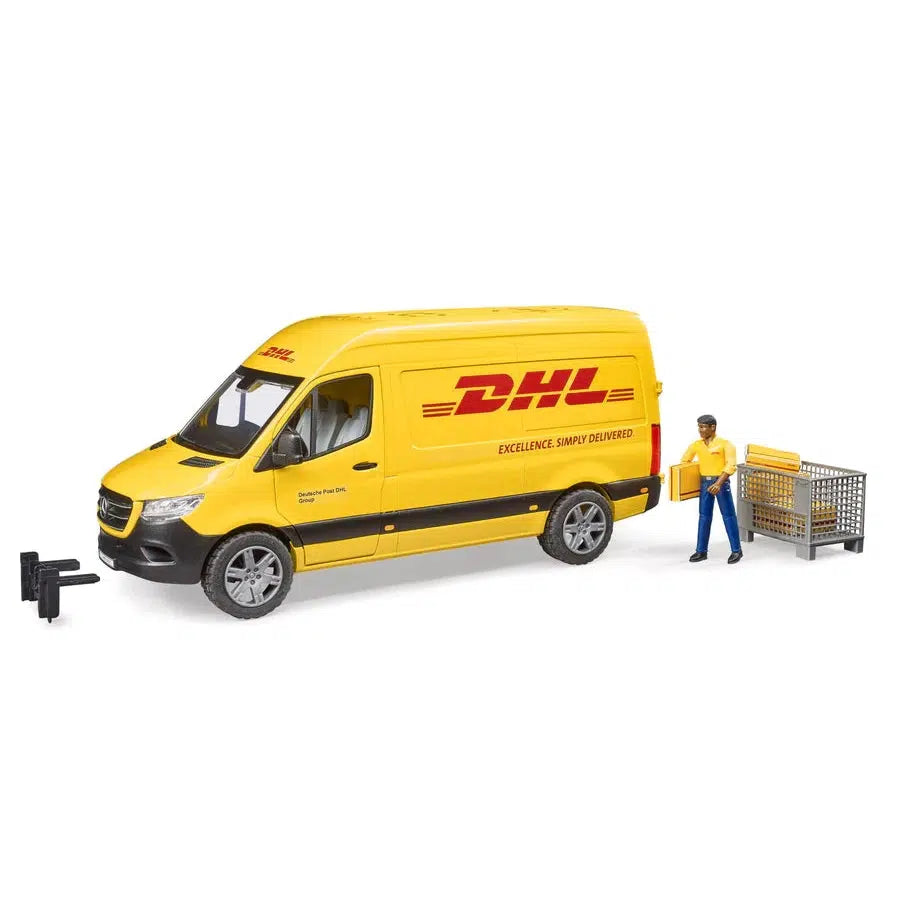 Sprinter DHL with Driver - Bruder – The Red Balloon Toy Store
